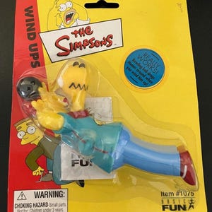 Vintage the Simpsons Windups – Bowling Homer Simpson – 2002- Sealed ...
