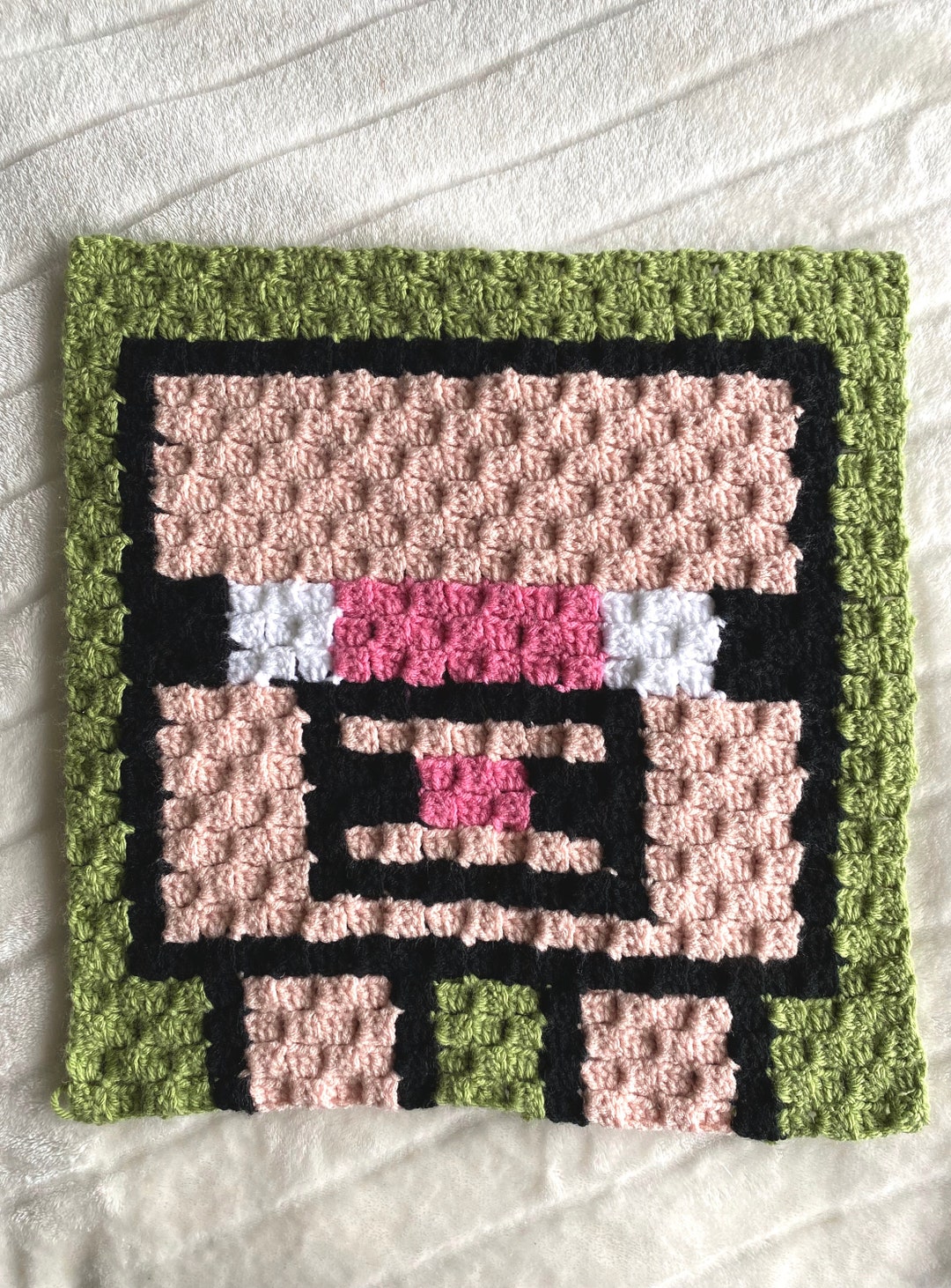 Minecraft Pig Tapestry CHART ONLY - Etsy