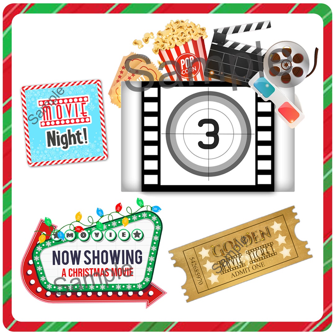 Printable Elf Props | Christmas Elf Movie Night Props | Golden Movie ...