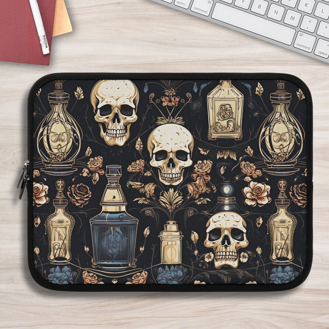 Skulls Laptop Sleeve Laptop Bag Laptop Case MacBook Case - Etsy