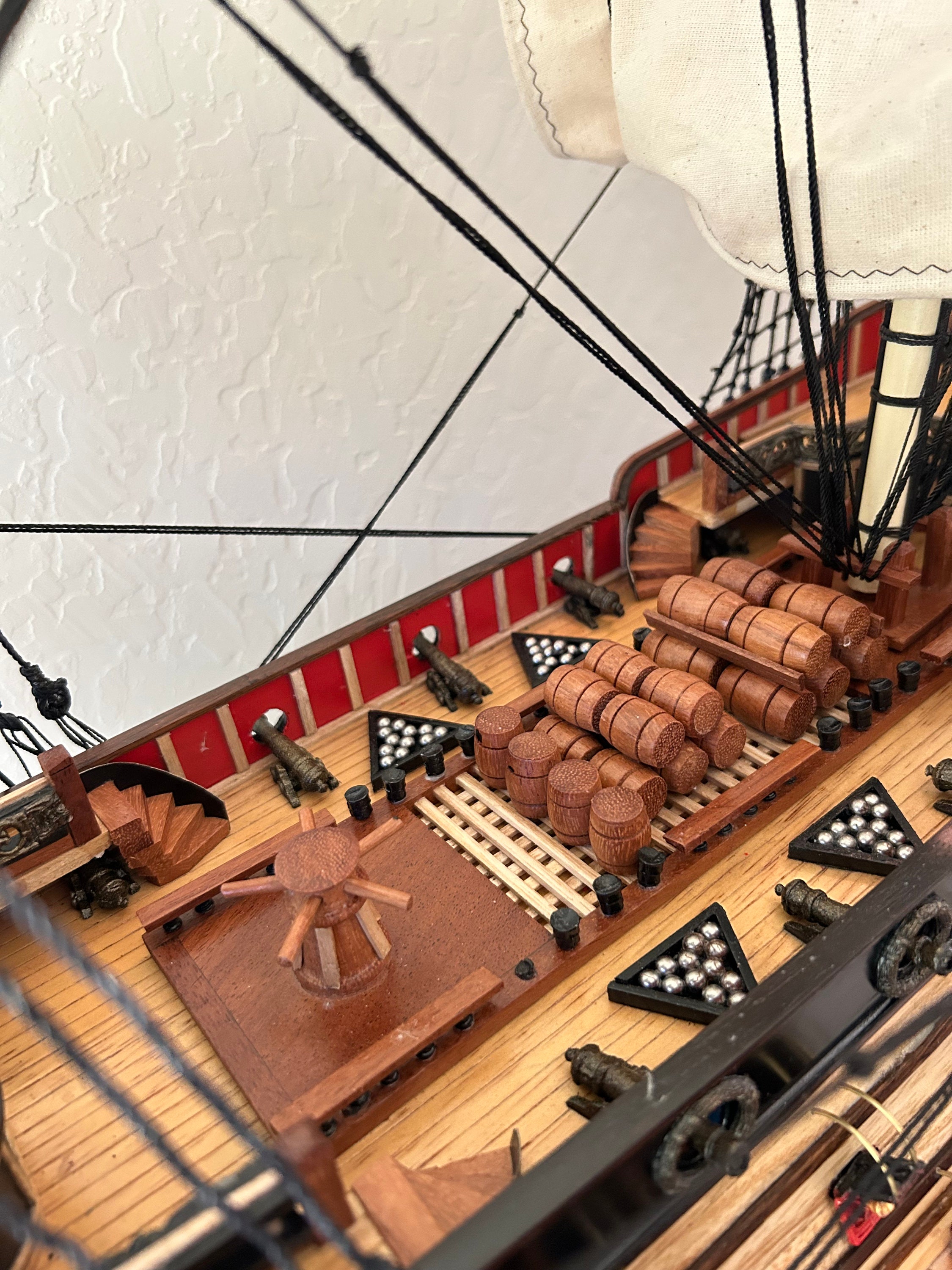 HMS Prince Historical Craft Model Ship - Etsy