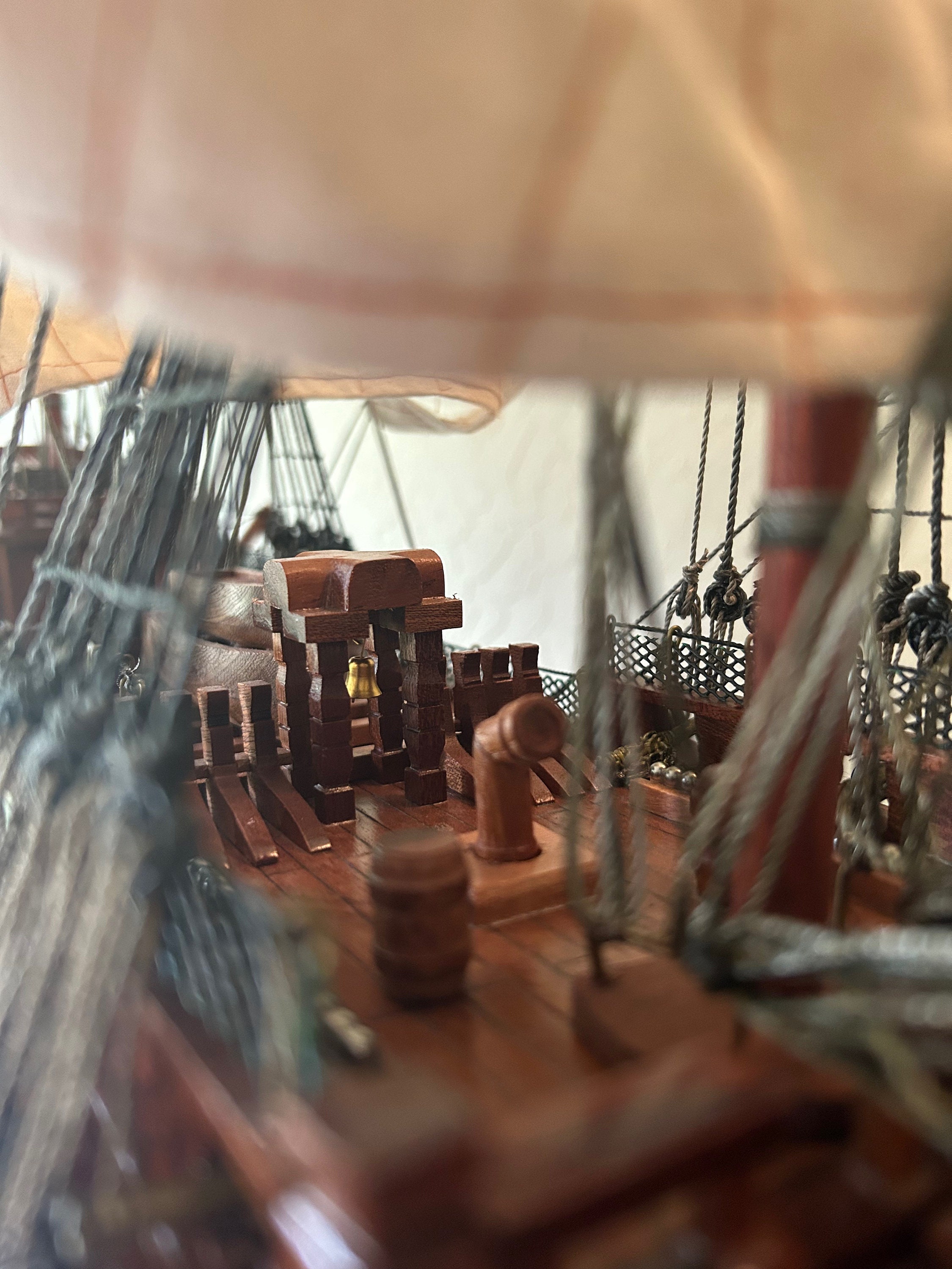 Red HMS Victory Historical Craft Model Ship Vessel - Etsy