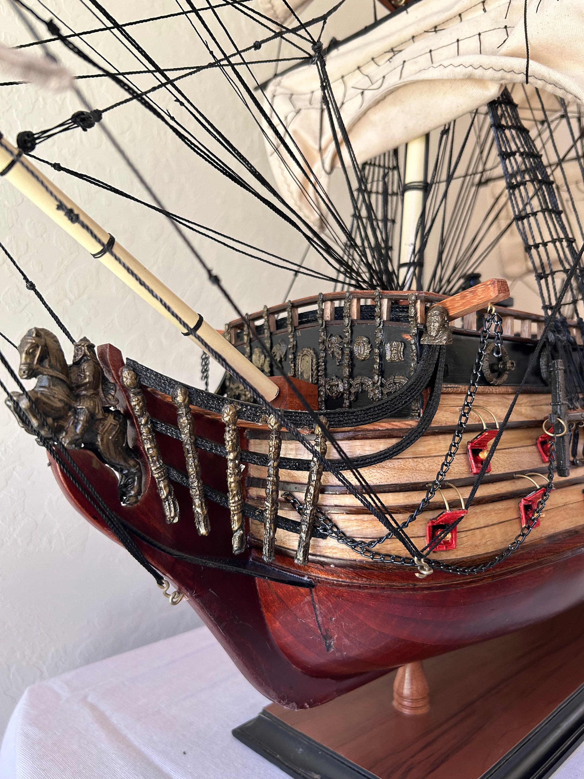 HMS Prince Historical Craft Model Ship - Etsy