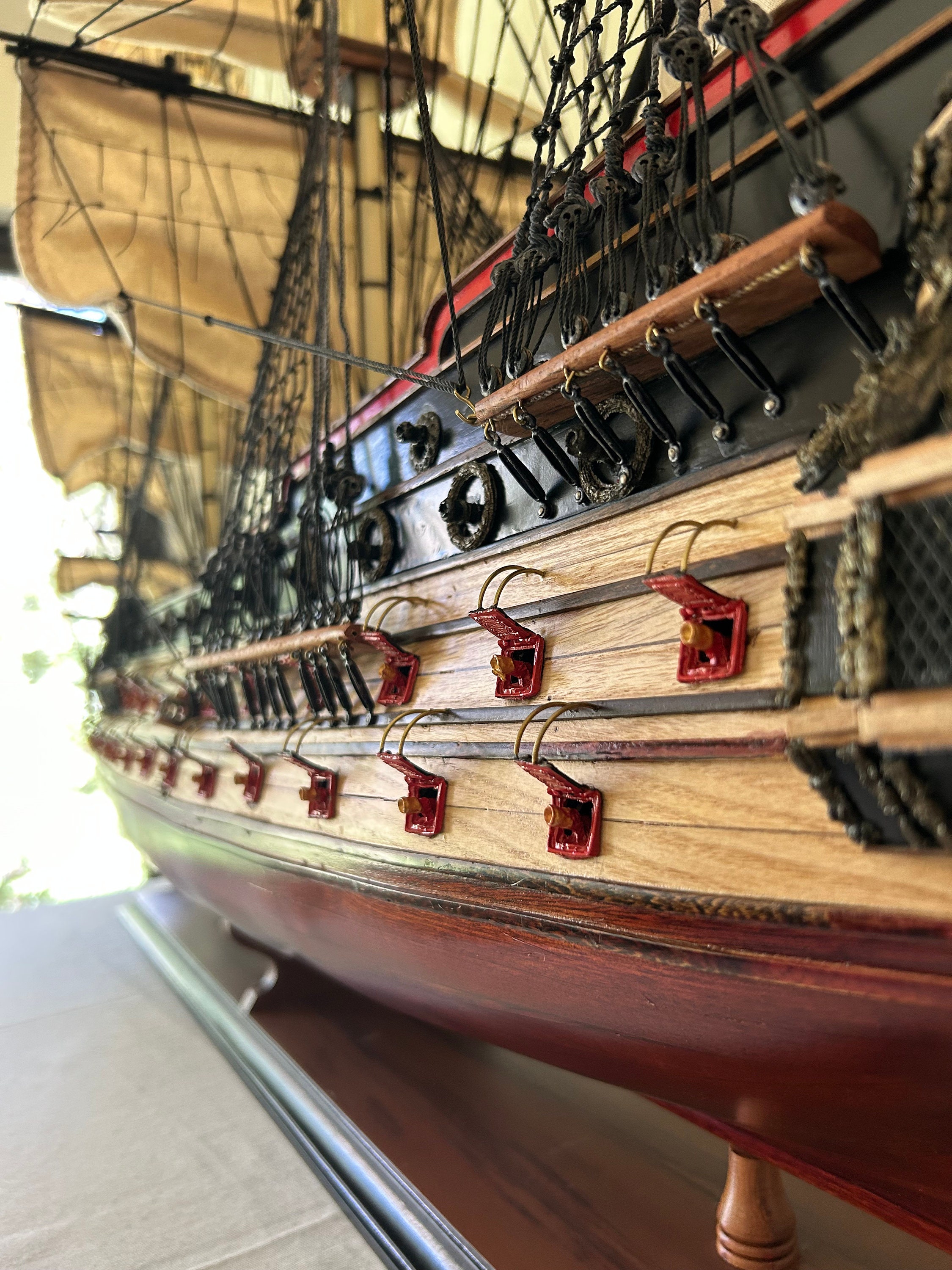 HMS Prince Historical Craft Model Ship - Etsy