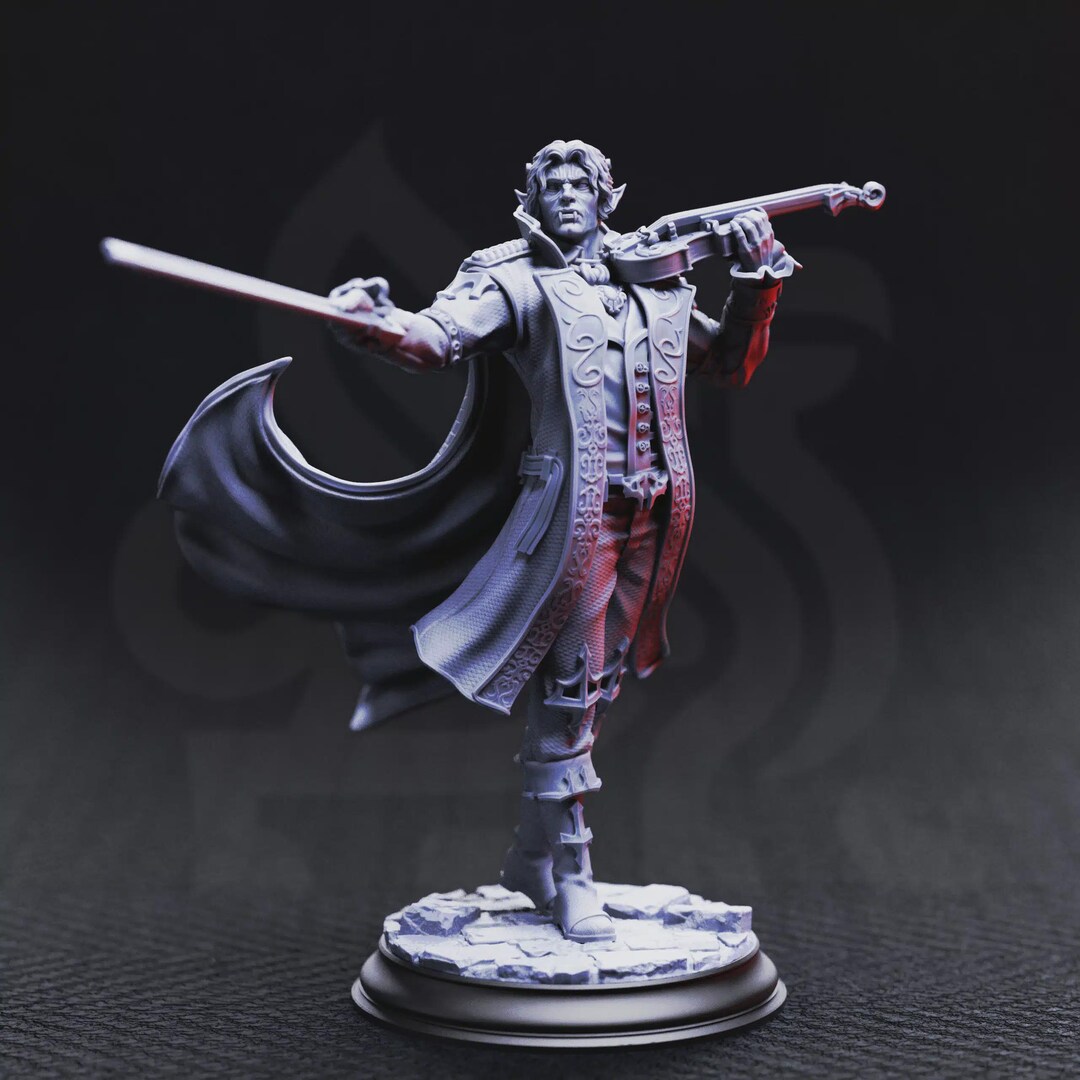 Vampire Socialite I, Guest of the Masquerade | 32mm Resin Miniature Set ...
