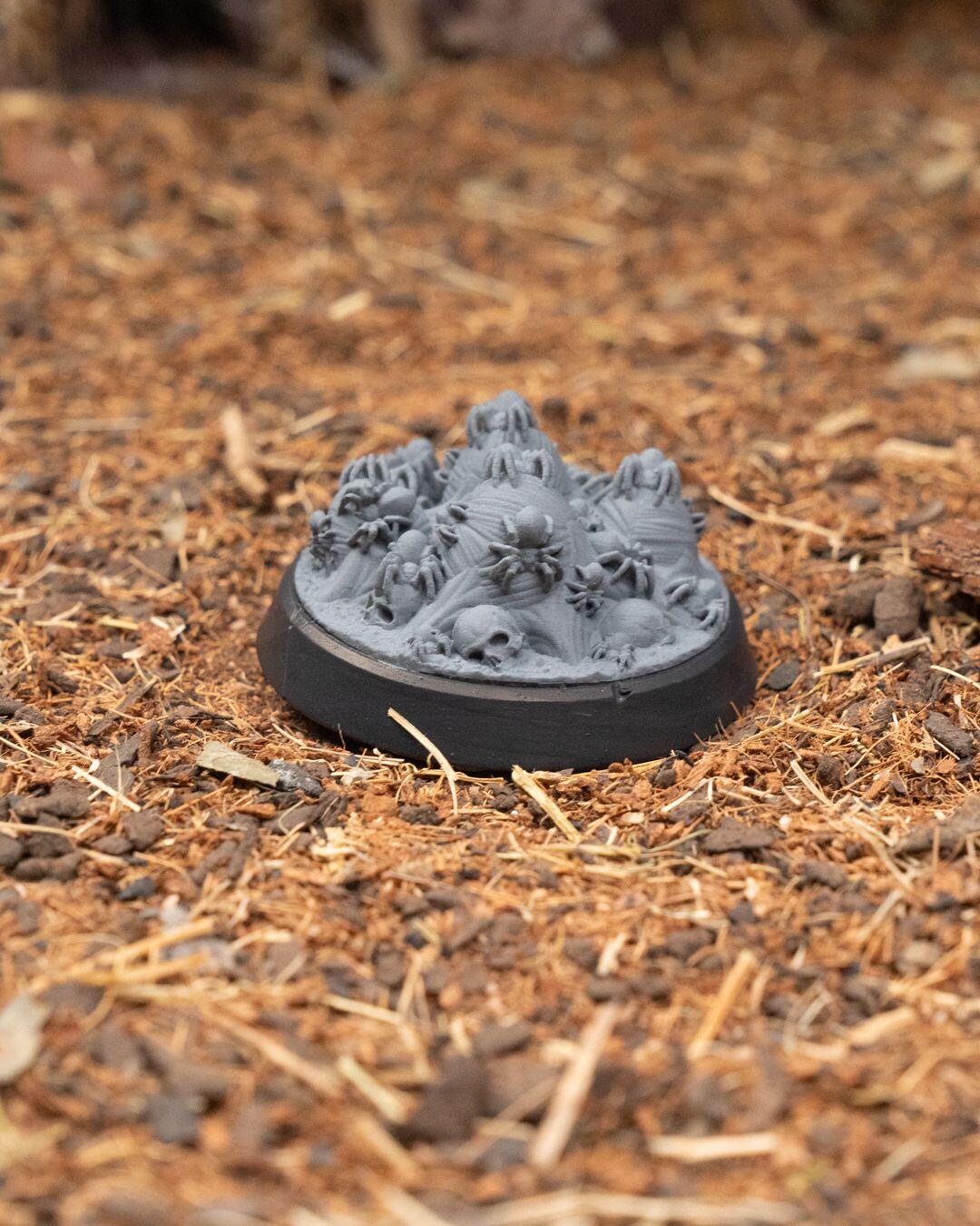 Spider Swarm, Hatchling Horde | 32mm Resin Miniature for Dnd Pathfinder ...
