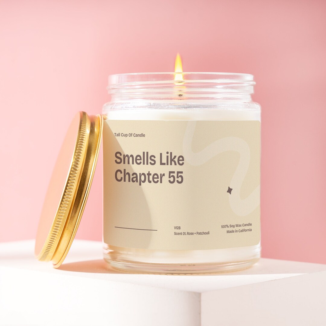 Personalized Chapter 55 Gift Smells Like Chapter 55 Candle Acomaf Feyre ...