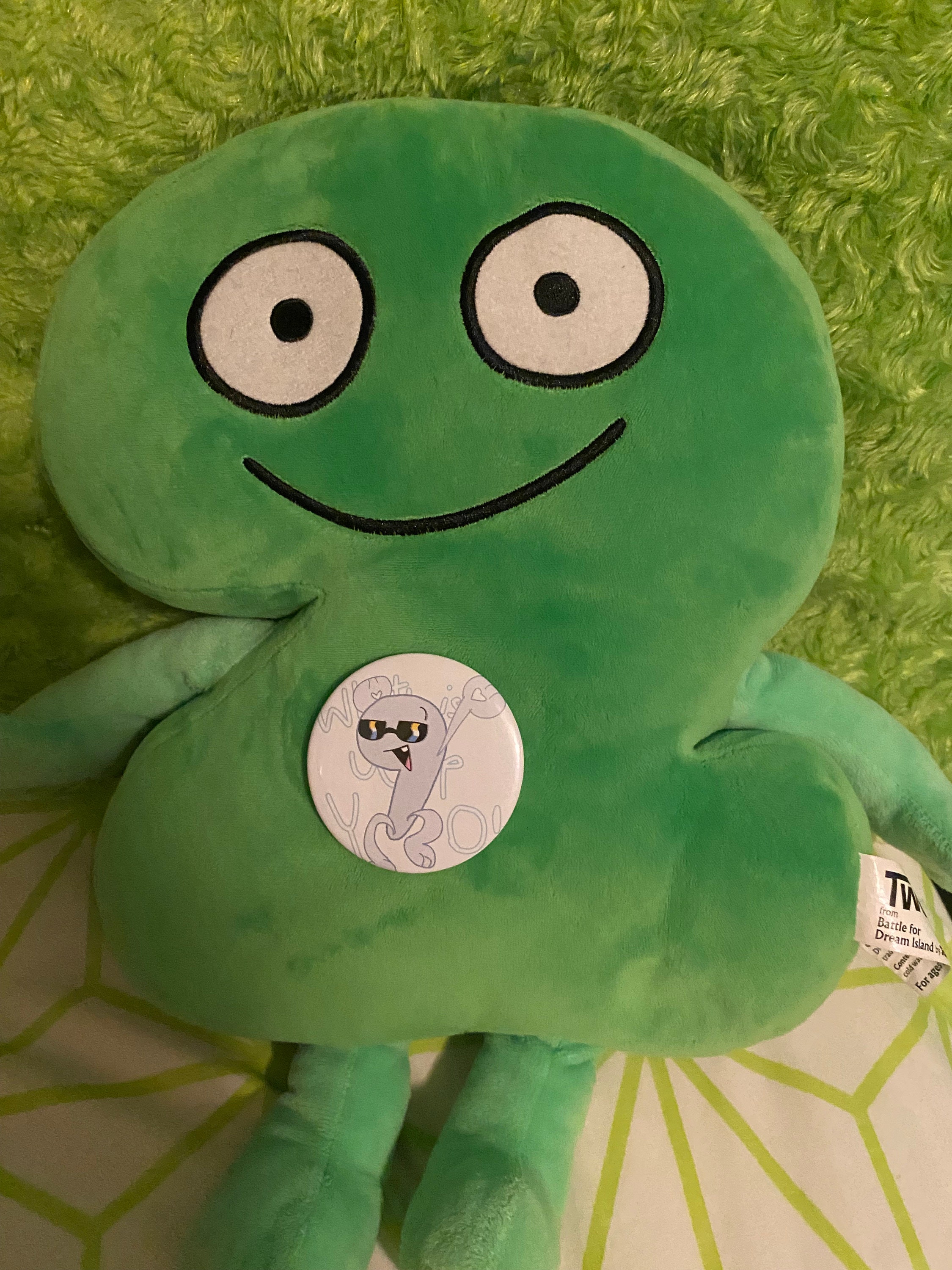 Nine BFDI Button - Etsy