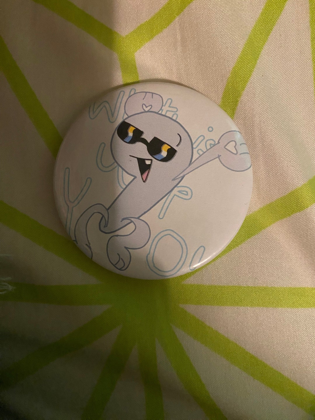 Nine BFDI Button - Etsy