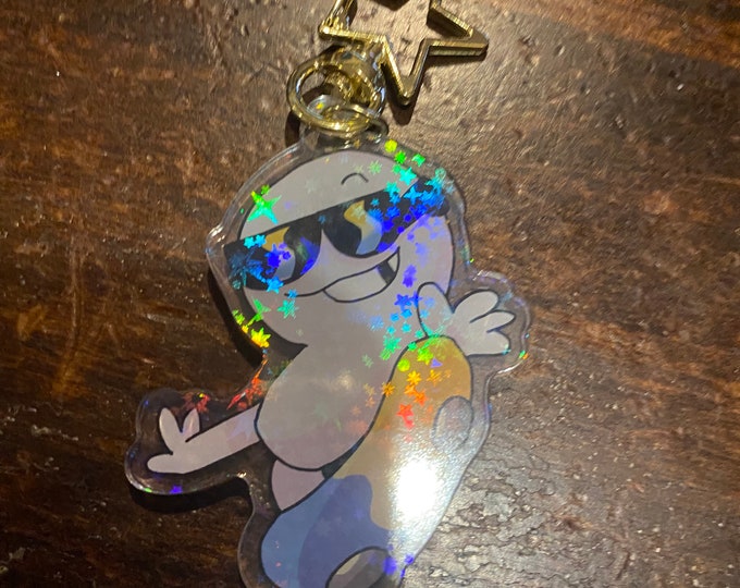 Nine XFOHV BFDI Holographic Star Keychain - Etsy
