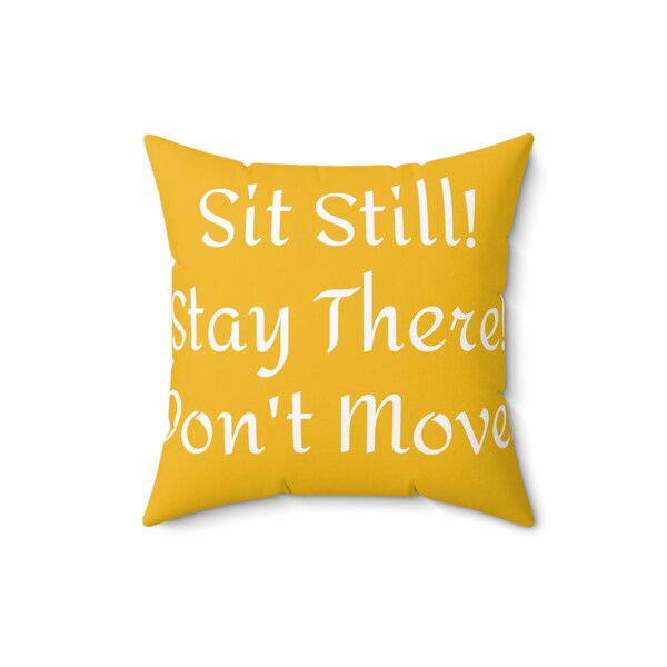Sit Stay Pillows - Etsy