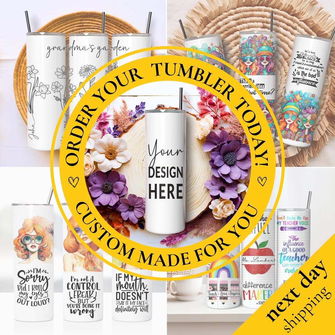 Custom Made Tumbler, Custom Design Tumbler, Marble Girls Trip Vacation ...