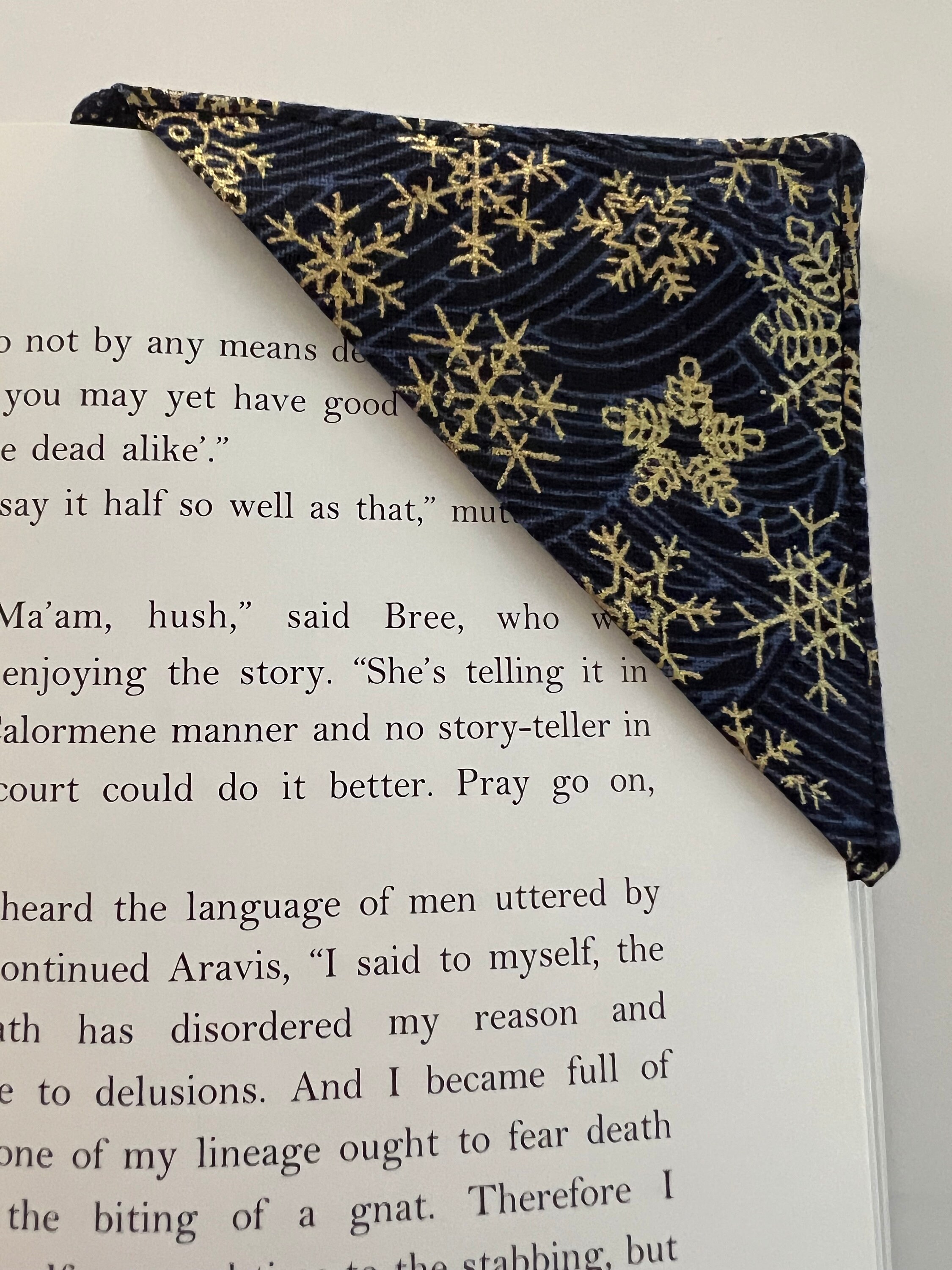 Fabric Corner Bookmark Japanese Style Beautifully Handcrafted for Book ...