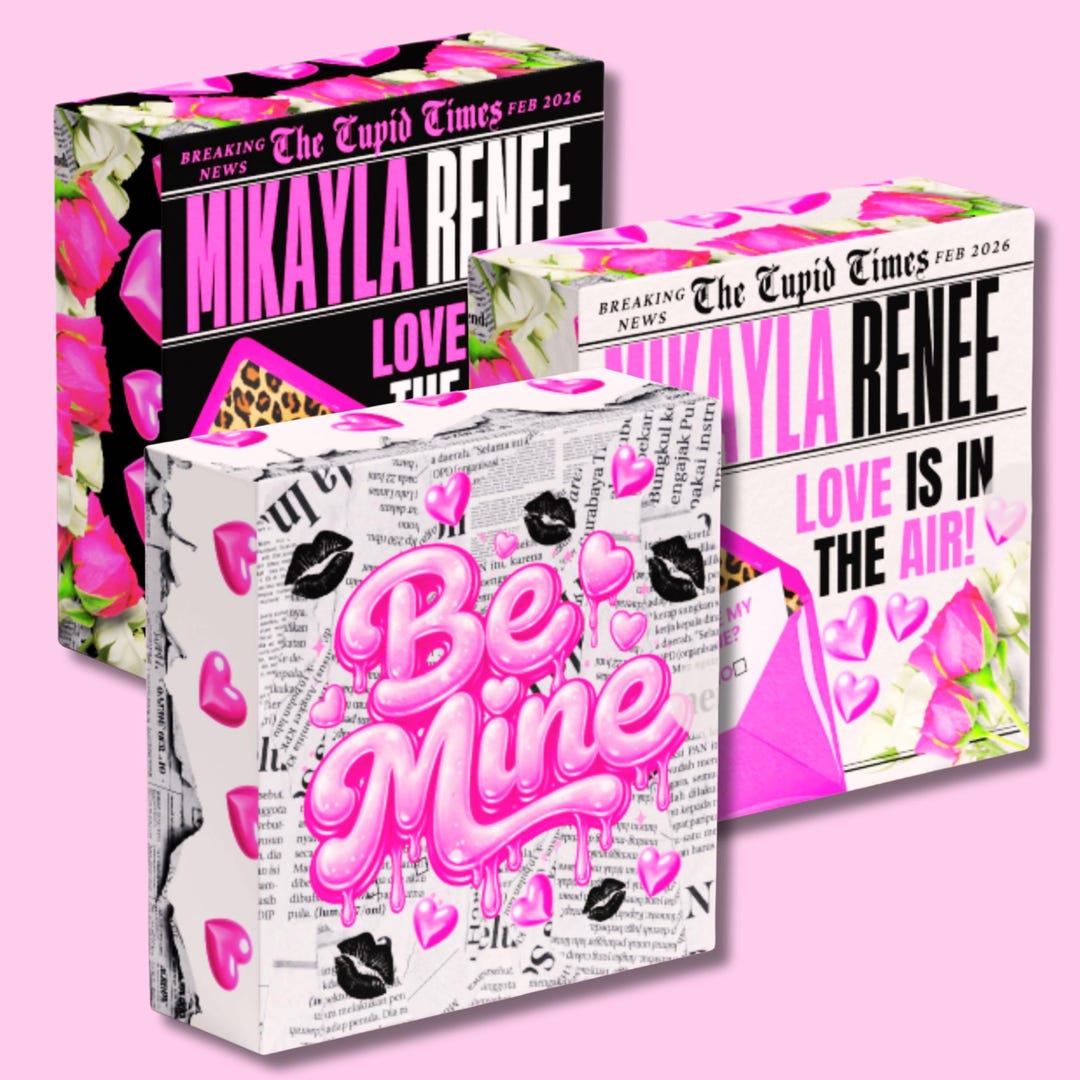 Editable Valentine Gift Box Label Template, Canva Pro (digital Download ...