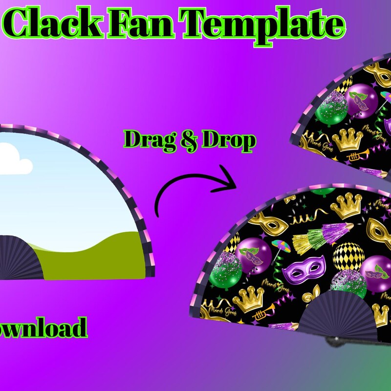 Custom Clack Fans - Etsy