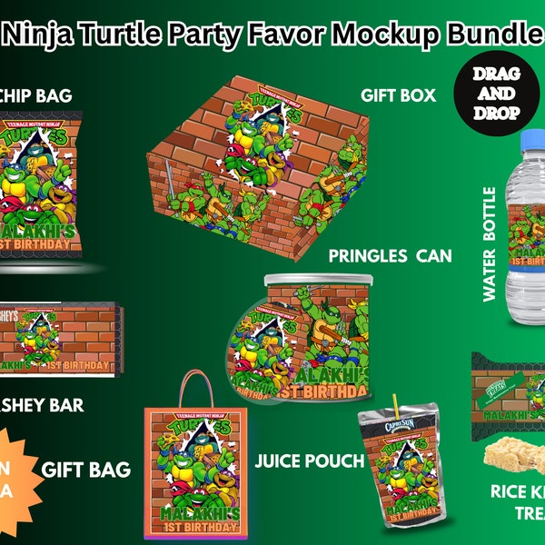 Ninja Turtles Party - Etsy