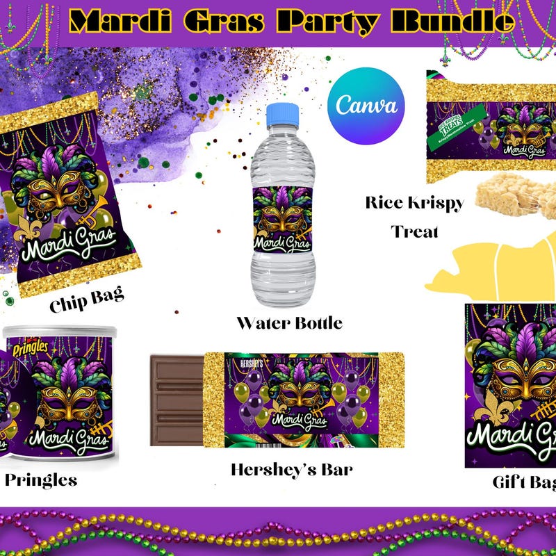 Mardi Gras Themed Treats - Etsy