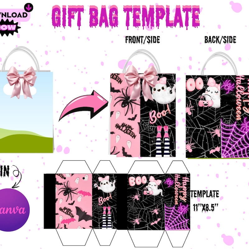 Loot Bag Template - Etsy