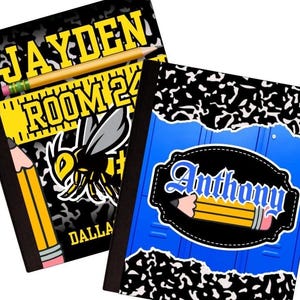 Editable Composition Book Covers| Notebook Makeover| Back to School ...