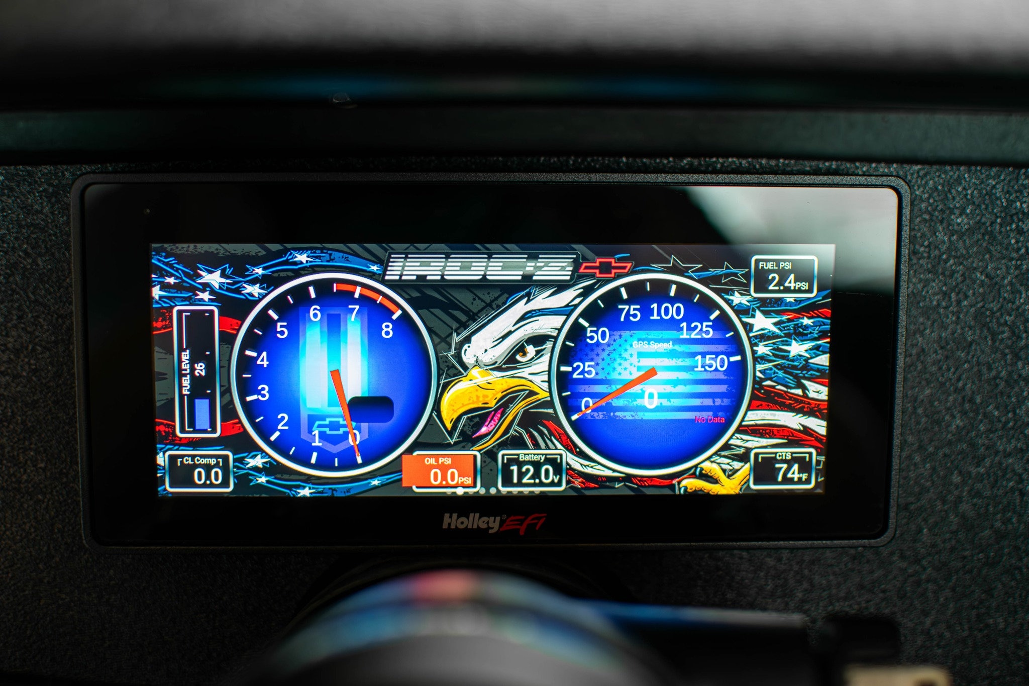 Bald Eagle American Dash Design for Holley 6.86 Dash - Etsy