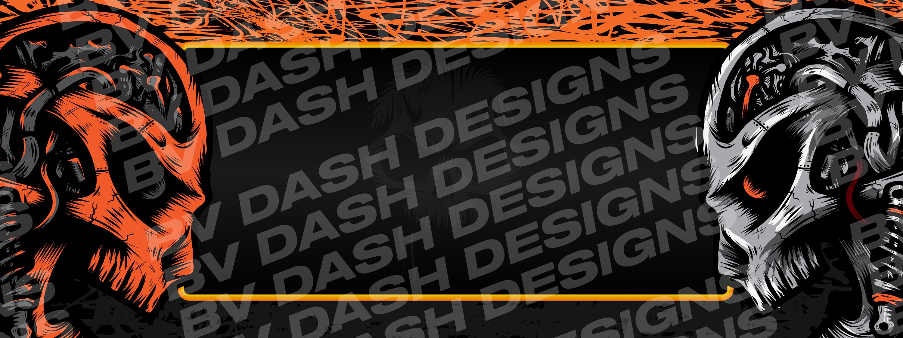 Skull Layout for Holley 6.86 Pro Dash - Etsy