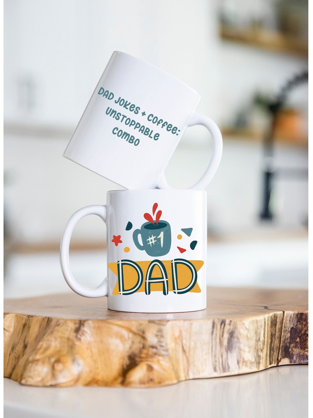 Best Dad Coffee Mug Funny Coffee Cup Gift for Dad Birthday Gift for Dad ...