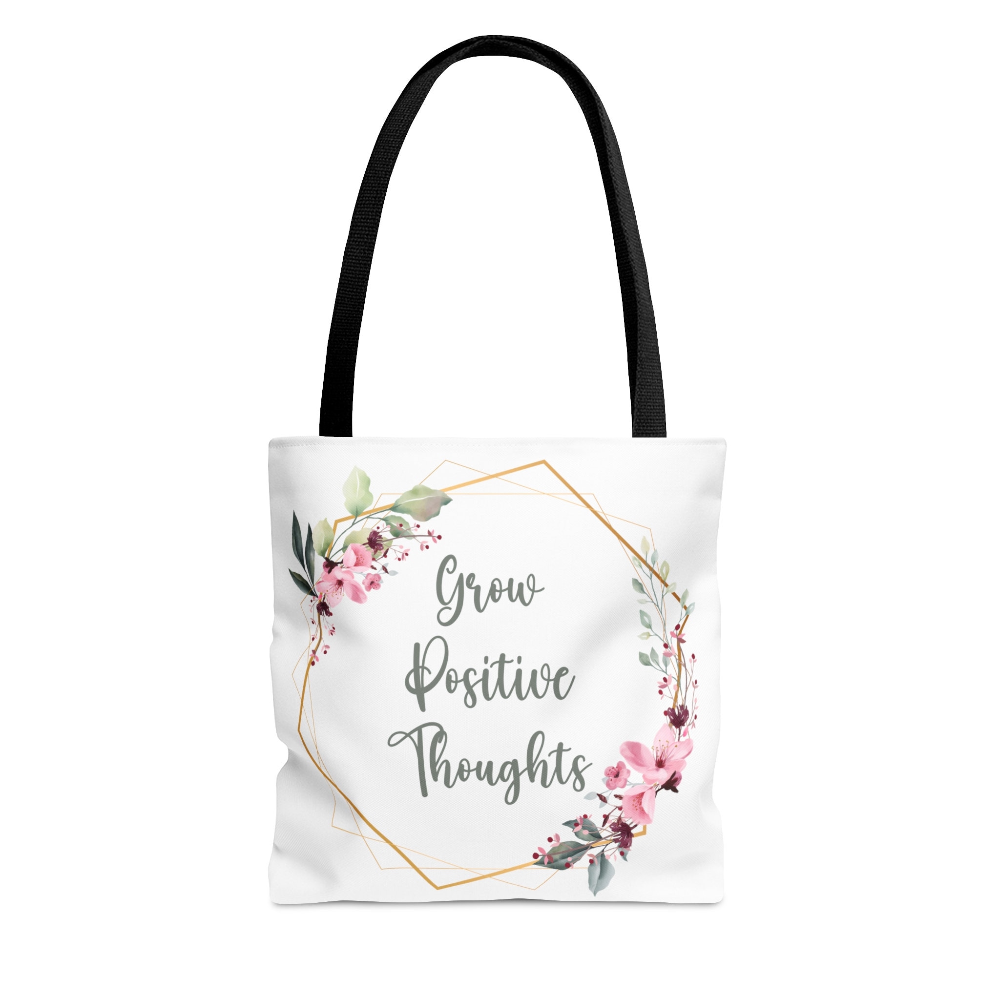 Grow Positive Thought Tote Bag Mental Health Tote Bag Kindness Tote ...