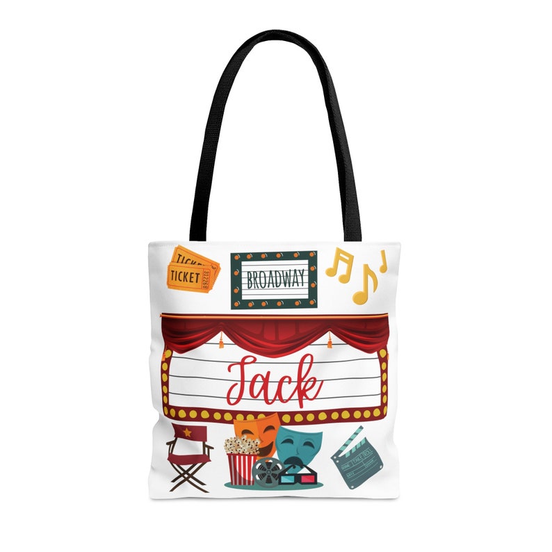 Personalized Theater and Drama Tote Bag, Gift for Theater Student ...