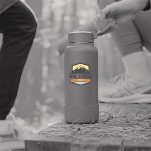 WNC Strong Mountain Scene Kiss-cut Sticker - Lineman, First Responder ...