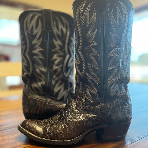 Vintage Sea Turtle Boots - Etsy