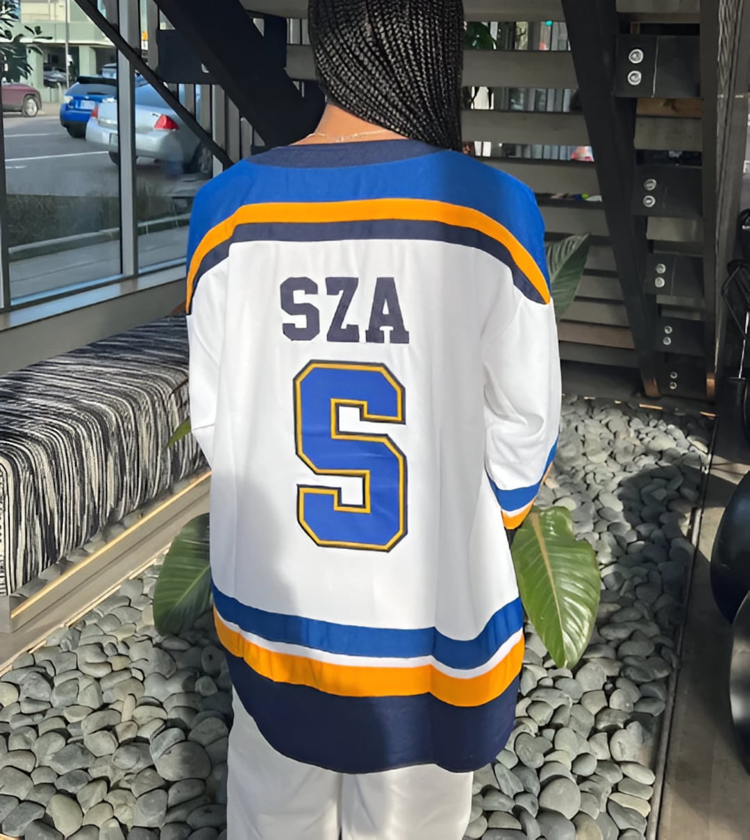 SZA Jersey Long Sleeve Pullover, SOS Blind New Album Merch 2024, Unisex ...