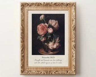 KJV Scripture Wall Art Psalm 36 5 Print Vintage Sunset Landscape ...