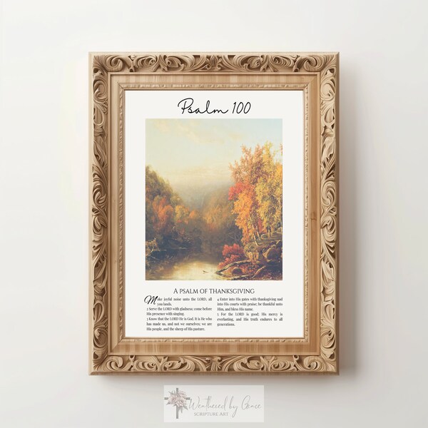 Psalm 100 - Etsy