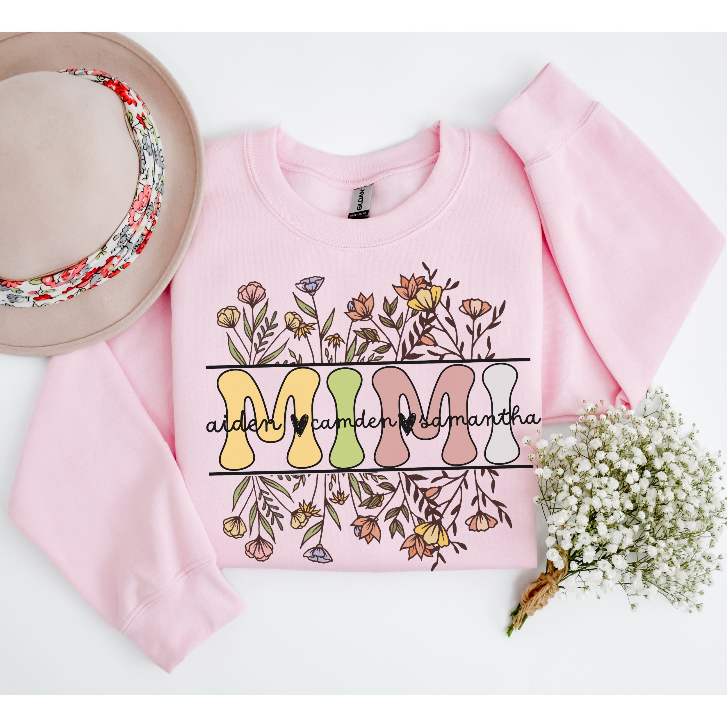Custom Mother's Day Sweatshirt, Spring Sweatshirt, Custom Crewneck ...