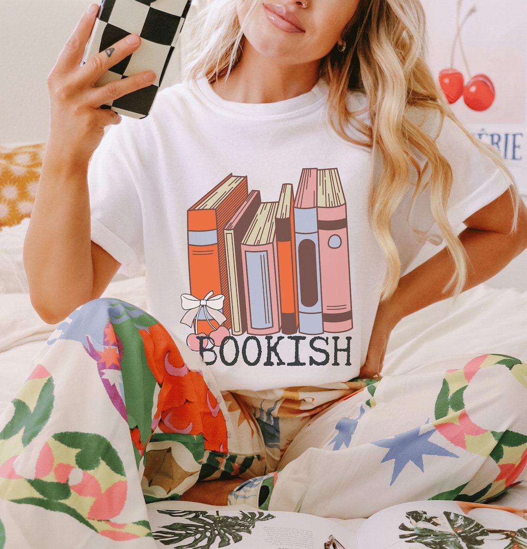 Bookish T-shirt, Comfort Colors T-shirt, Comfort Colors Shirt, Book ...