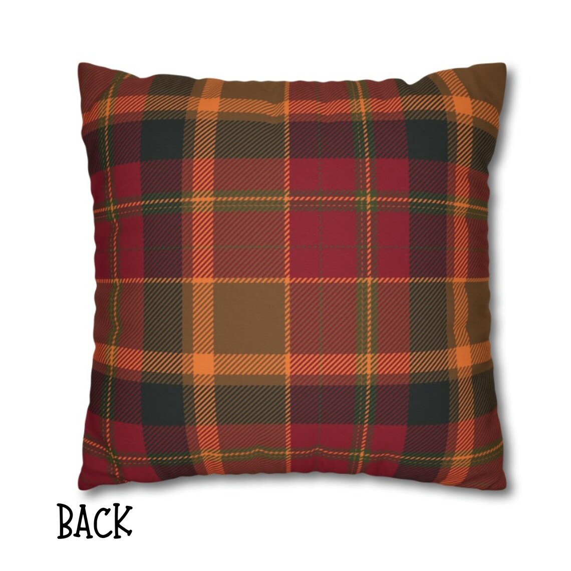 Christmas Pillow Cover, Rustic Square Pillow Cover, Watercolor Owl ...