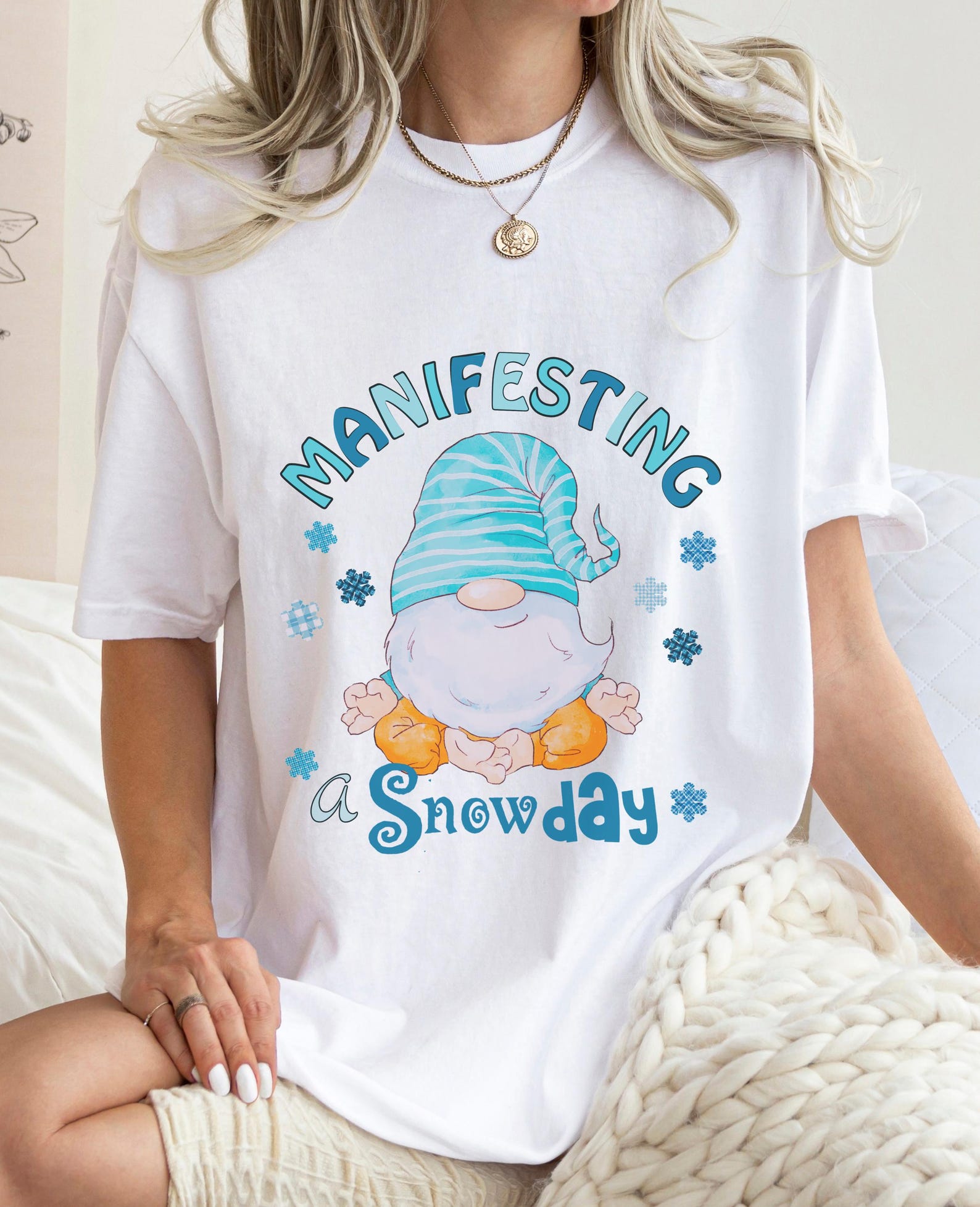 Comfort Colors Winter T-shirt: Snow Day Graphic Tee - Etsy