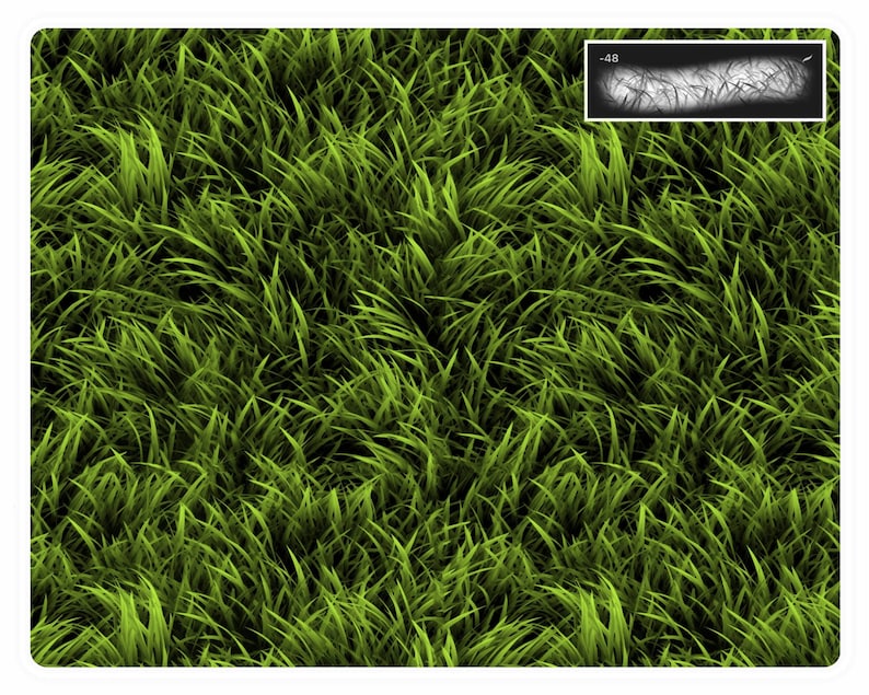 100 Procreate Grass Texture Brushes, Seamless Grass Texture for Procreate, Realistic Grass ...