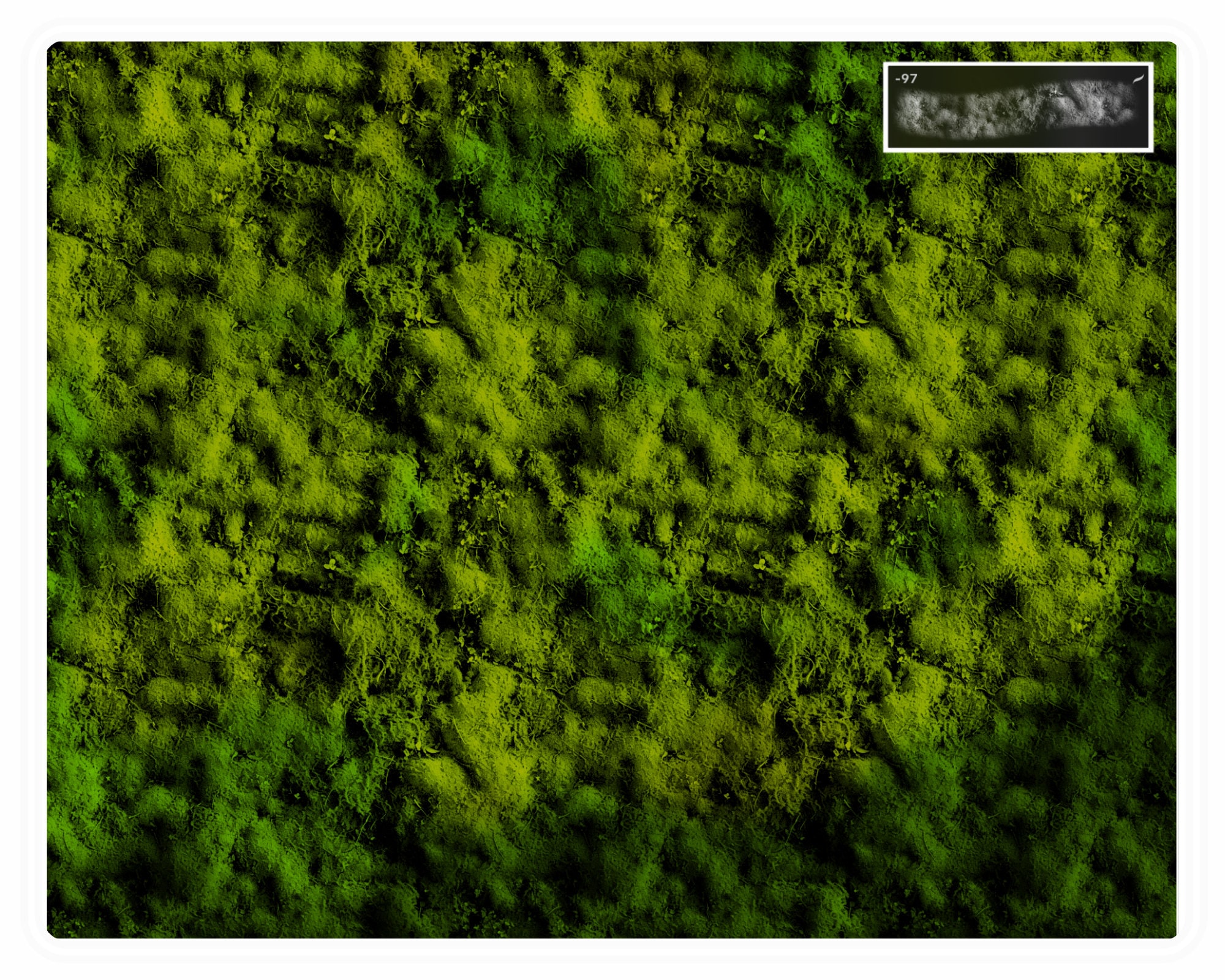 100 Procreate Moss Texture Brushes, Seamless Moss Texture for Procreate ...