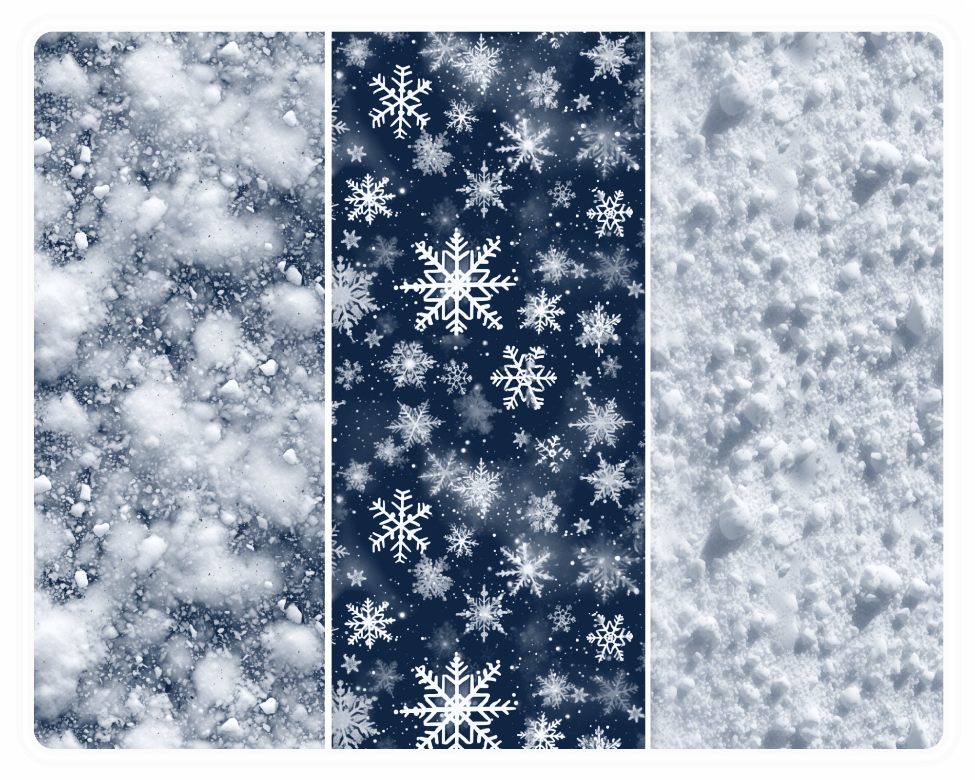 100 Procreate Snow Texture Brushes, Winter Snow Texture for Procreate ...