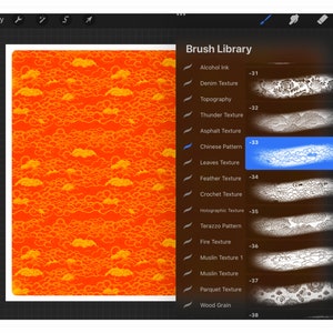 100 Procreate Chinese Pattern Brushes: Traditional Ornament Textures ...