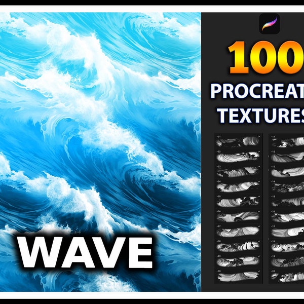 Ocean Wave Stamp - Etsy