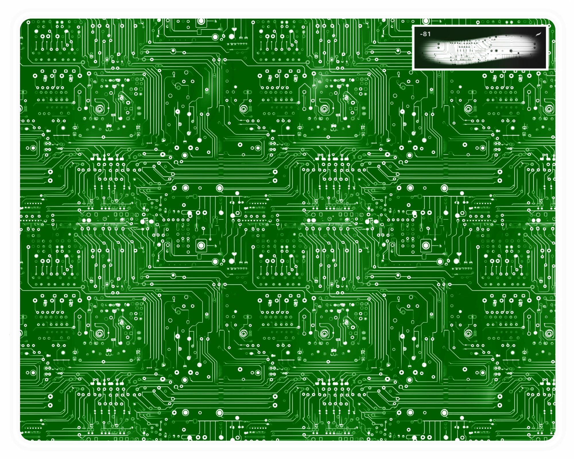 100 Procreate Circuit Texture Brushes, Green PCB Texture for Procreate ...
