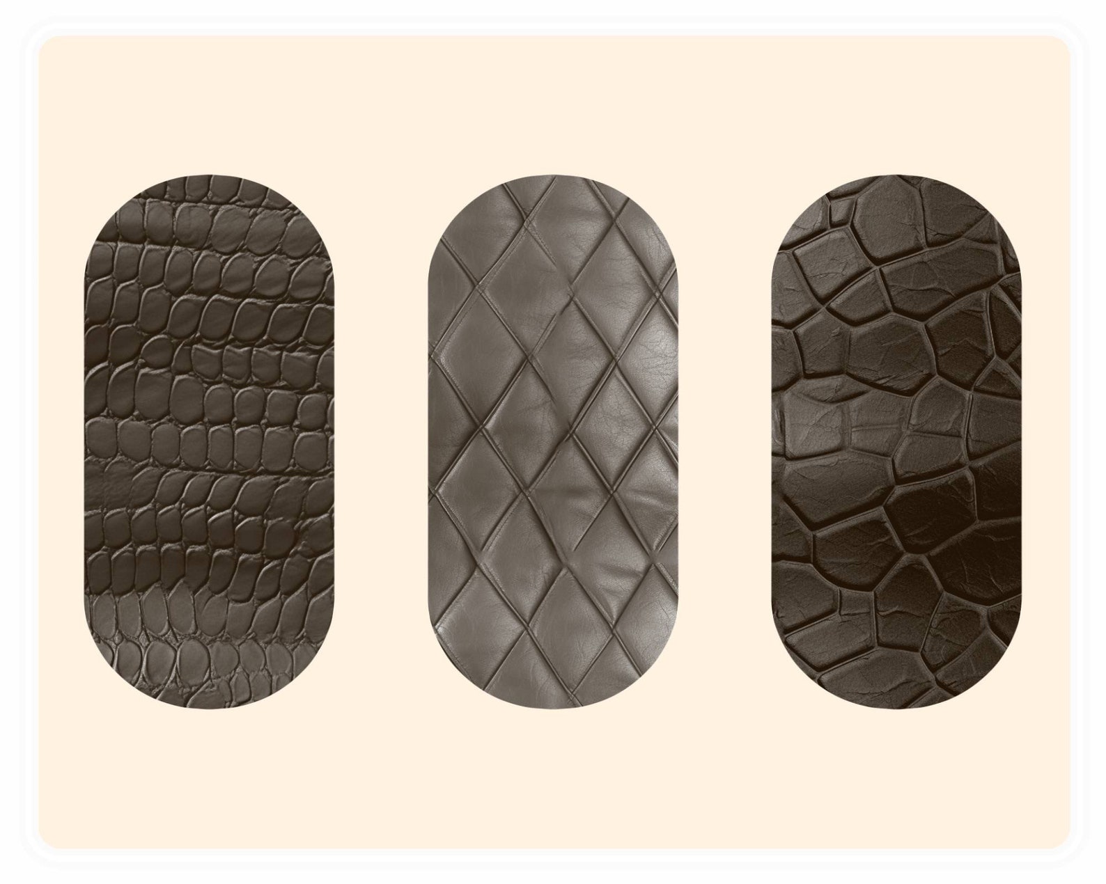 100 Procreate Leather Texture Brushes Seamless Leather - Etsy