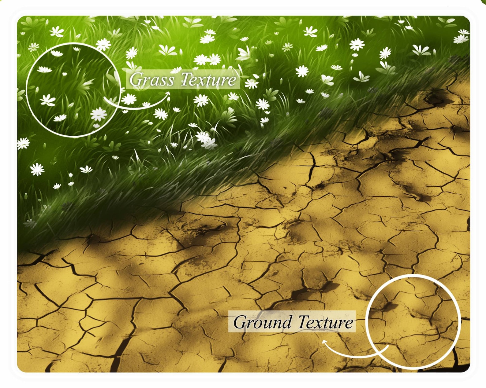 100 Ground Texture Brushes: Seamless Procreate Textures (digital ...