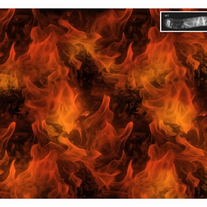 100 Procreate Fire Texture Brushes, Realistic Fire Texture for ...