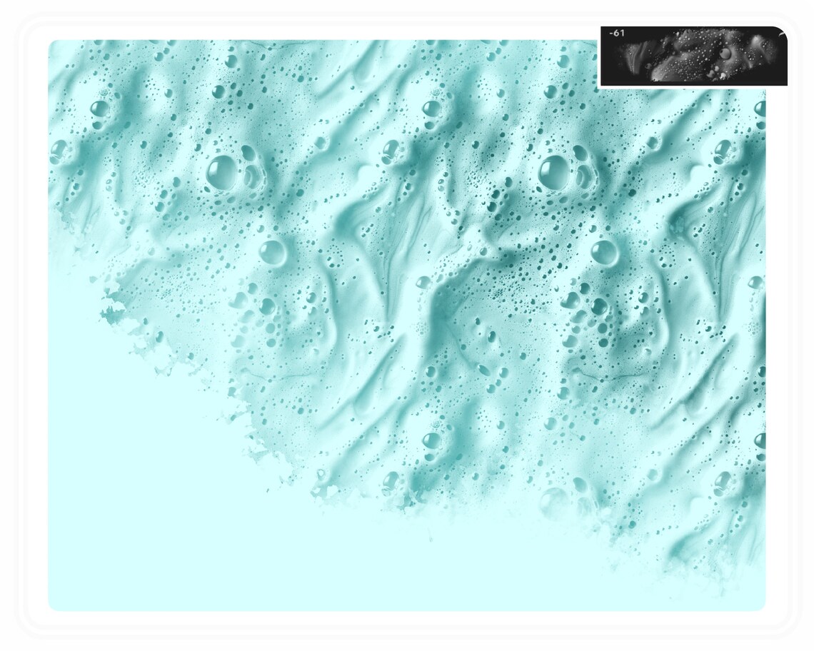 100 Soap Foam Procreate Textures: Bubbles Background (digital Download ...