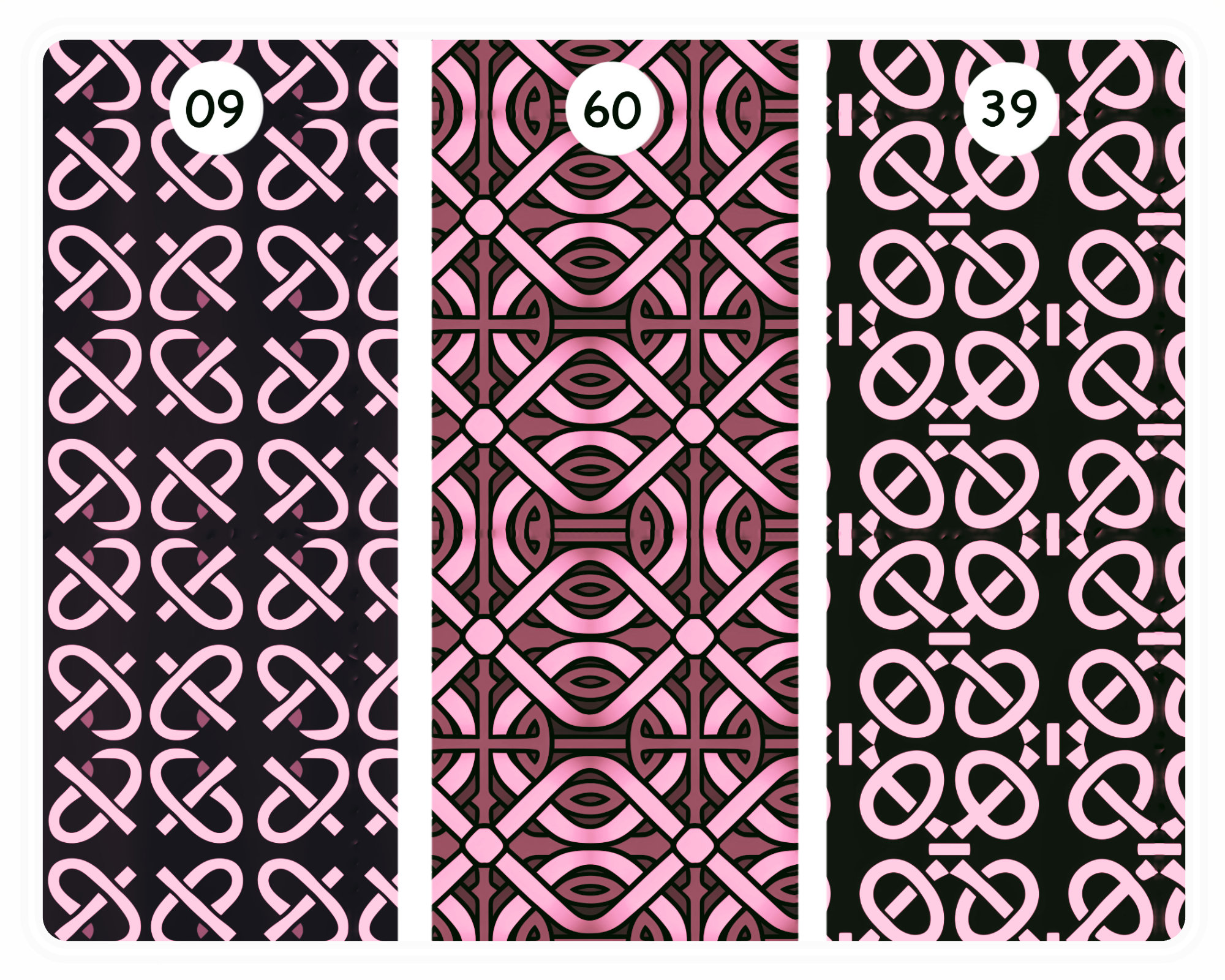 100 Procreate Celtic Pattern Brushes, Celtic Pattern Texture for Procreate, Geometric Pattern ...