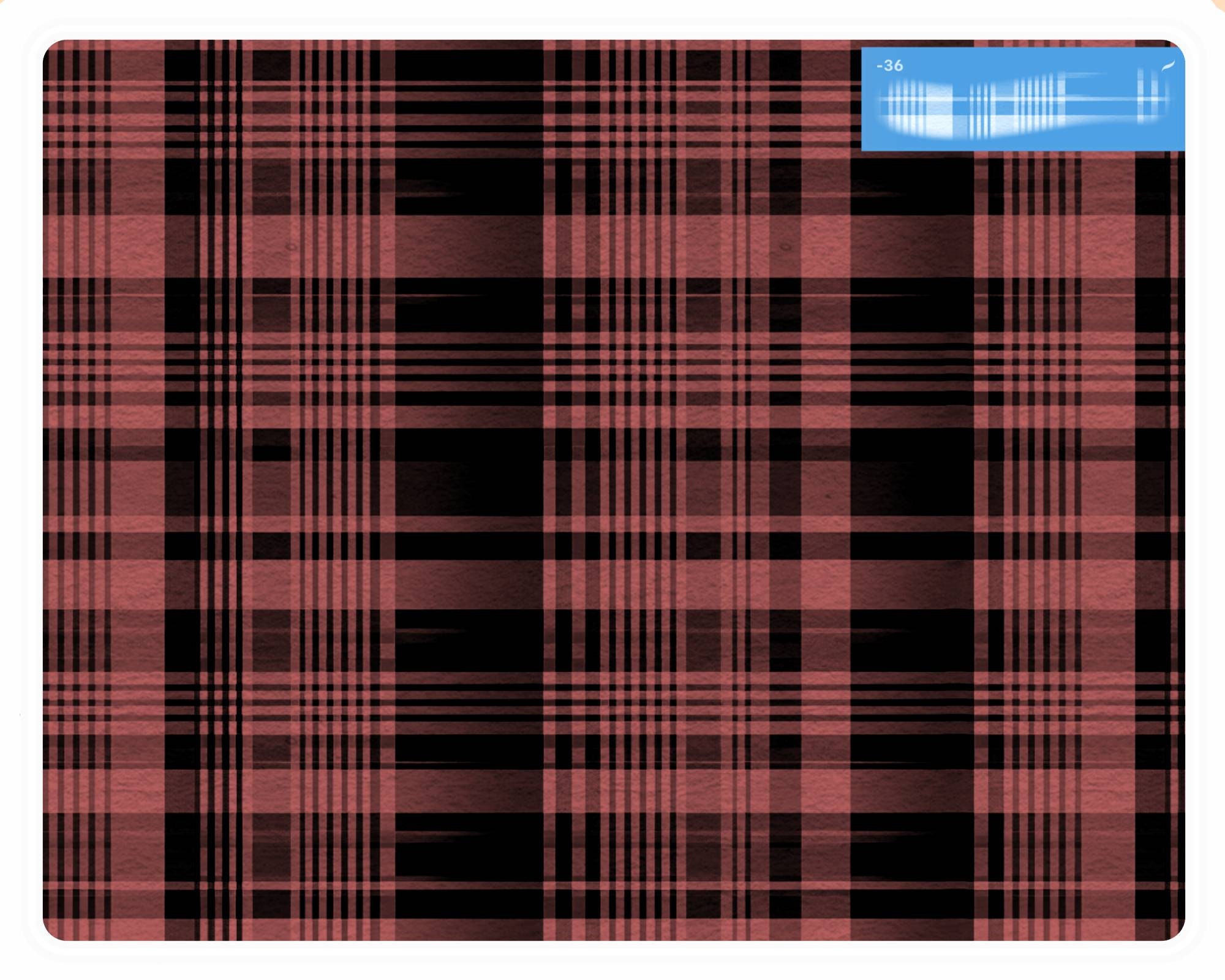 Procreate Plaid Texture Brushes, Plaid Texture for Procreate, Plaid ...