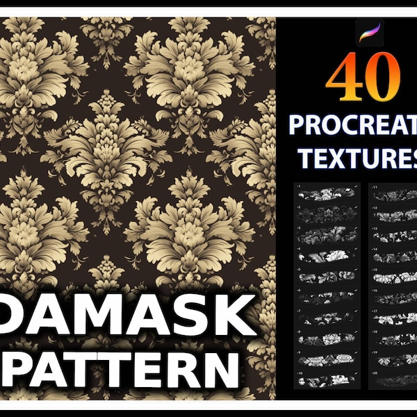 Damask Pattern - Etsy